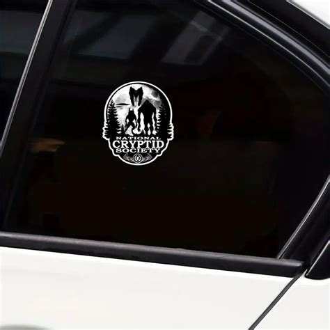 Mothman National Cryptid Society Sticker Vinyl Decal Wall Laptop