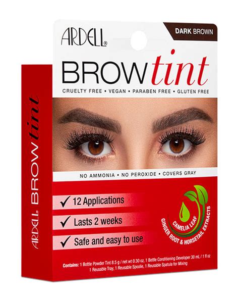 Ardell Brow Tint Dark Brown Beauty Store For Pros