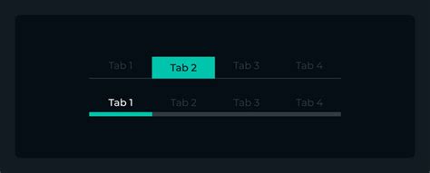 Tab Bar Menu Ui Elements Kit Royalty Free Vector Image
