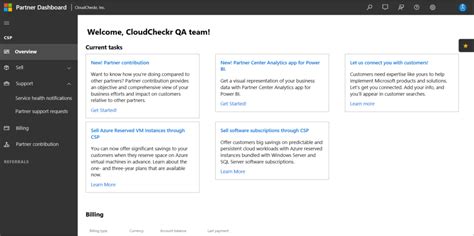 Cloudcheckr Success Center Microsoft Azure Configuration Partner
