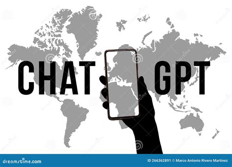 Chatgpt Artificial Intelligence With A Cell Phone Editorial Photo