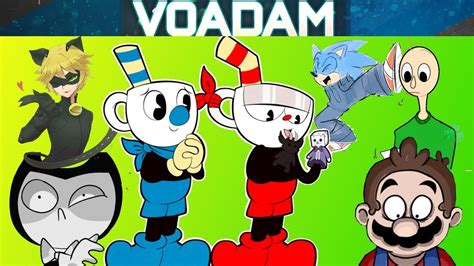 Comic Dubs Compilation Featuring Cuphead Bendy Sonic Mario