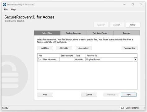 recover corrupted access database files