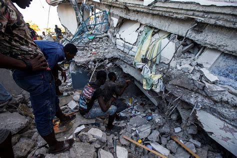 Haiti Earthquake Death Toll Rises To 724 As Buildings Flattened And