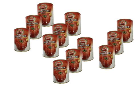 Томатная паста 800 гр., ж/б-ключ, SAHAR Иран (от 12 банок в заказе ...