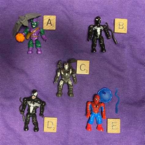Marvel Mega Bloks Series 1 Mini Figuresindividually Priced and Sold ...