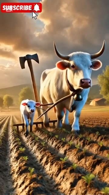 Beautiful Story of hardworking cow🐄 and monkey 🐒#viral #shorts #ytshorts #trendingshorts - YouTube