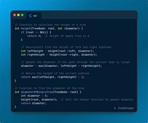 ghania shahzad on linkedin day71 codingjourney c dsa bsit cplusplus binarytree diameter…