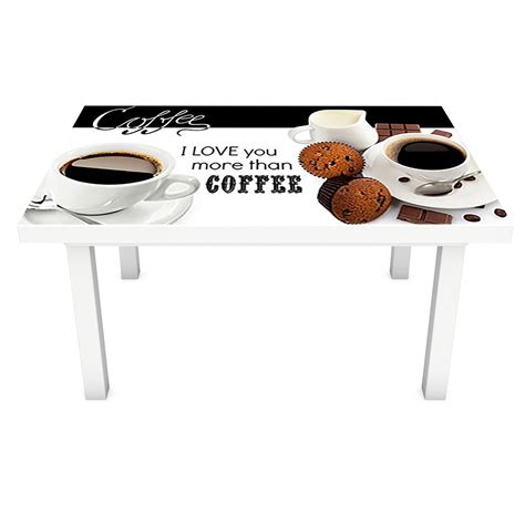 Наклейка на Стол City Coffee ПВХ Интерьерная Пленка для Мебели Кофе ...