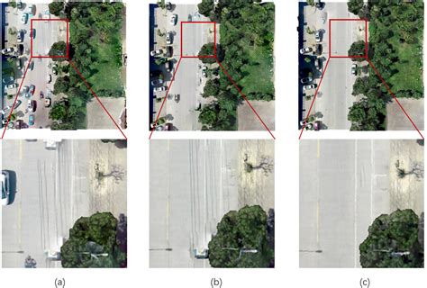 Comparison Of Texture Mapping Results Of The Road Wires Of In Dataset Download Scientific