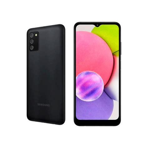Celular Samsung A03S SM A037M DS 64GB 6 5 Negro La Plaza Paraguay