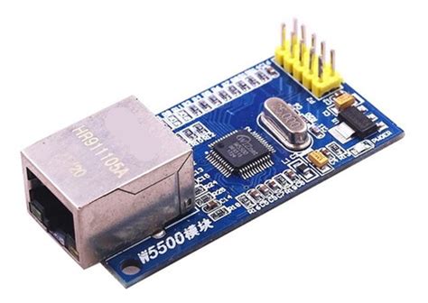 Módulo De Rede Ethernet W5500 Tcpip 51stm32 Wake On Lan Teknimas