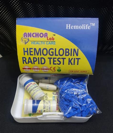 Hemolife Anchor Hemoglobin Rapid Test Kit At ₹ 600 Piece In Lucknow Id 2851130189591