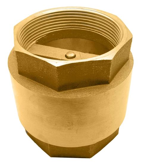 Brass In Line Spring Check Valve Wog Amazon In Industrial Scientific