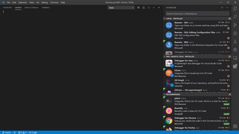Panels Menu Overlaps Main Window Menu · Issue 247 · Mhutchievscode Git Graph · Github
