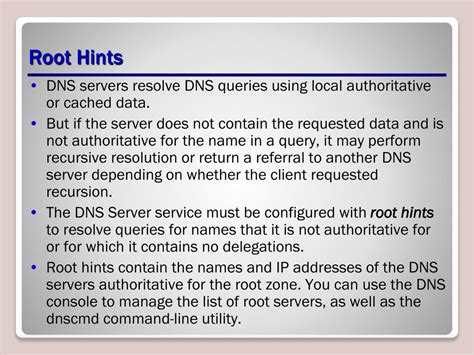 Ppt Configuring And Managing The Dns Server Role Powerpoint Presentation Id6208169