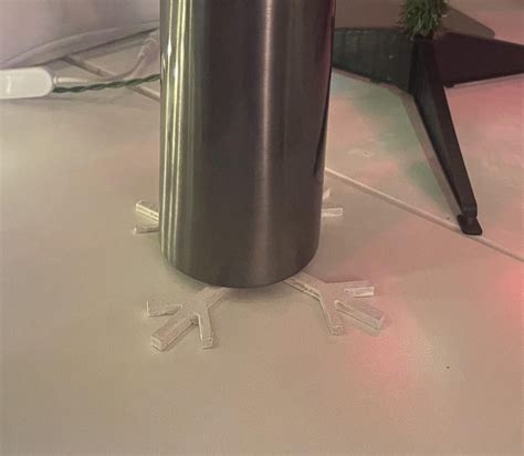 Cnc Snowflake Coasters 5 Steps Instructables