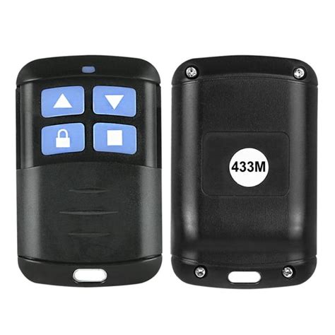Control Remoto Clonado De 4 Botones Para Portón Eléctrico 433 Mhz