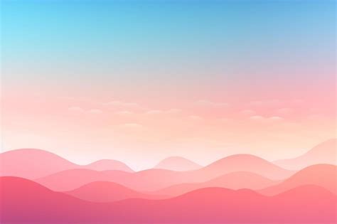 Ombre Gradient Background And Copy Space Premium Ai Generated Image