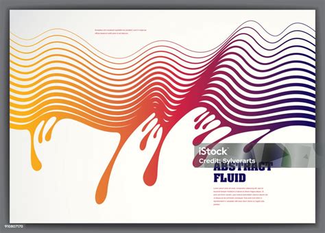 웨이브 라인 유체 벡터 추상적인 배경입니다 3 차원 동적 줄무늬 모션 예술입니다 줄지어 질감 동적 표면 곡선 라인 흐름 모양 0명에 대한 스톡 벡터 아트 및 기타 이미지