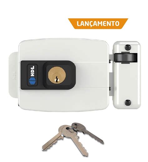 Kit Vídeo Porteiro Hdl Sense E Extensão De Vídeo E Fechadura C 90 Abre
