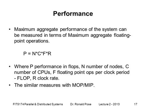 Fit5174 Distributed And Parallel Systems Ppt Download