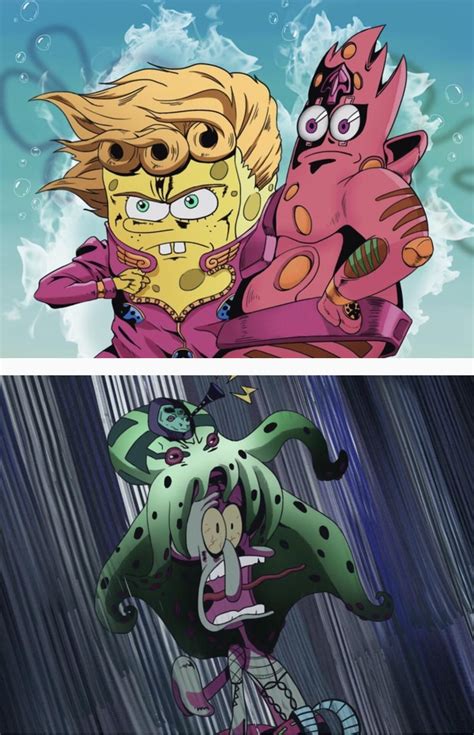 Jojo Bizarre Adventure Spongebob It Was My Xxx Hot Girl