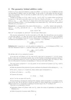 On Additive Mds Codes With Linear Projections Deepai