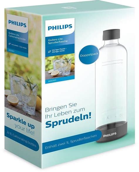 Бутилка за машина за сода Philips Add911bk 10 2бр в опаковка