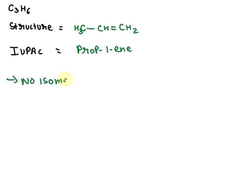 Solved Write The Structure And Iupac Name Of The Possible Isomer Having The Molecular Formula