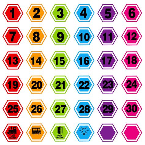 Sicohome Line Up Spots For Classroom Floor Stickers For Classroom 36pcs