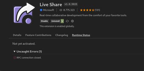 Does Not Work Live Share On Fedora 36 · Issue 4690 · Microsoftlive