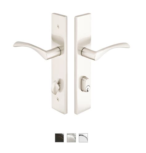 Emtek Door Configuration 1 Brass Modern Style Multi Point Trim For Patio Doors Low Price Door