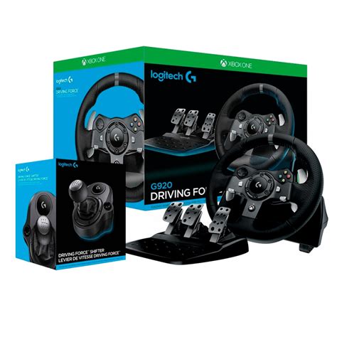 Volante Logitech G pedal Câmbio Driving Force Shifter para Xbox Series X S Xbox One e