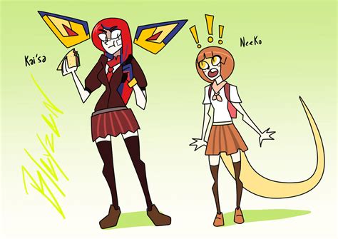Kaisa And Neeko Academy By Bleyzen On Deviantart