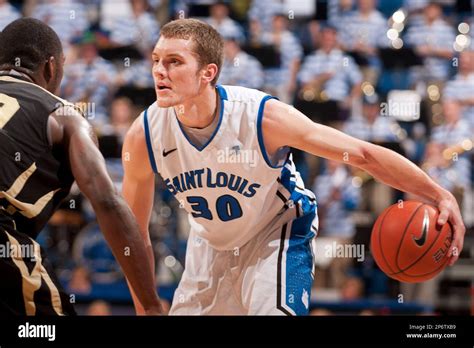 jake barnett 30 of the saint louis billikens during the ncaa regular