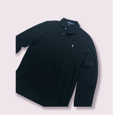 Vintage Ralph Lauren Long Sleeve Polo Mens Fashion Tops And Sets