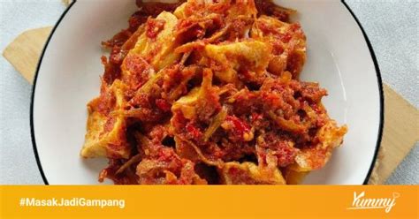 Resep Tahu Bada Lado Merah Sederhana Rumahan Di Yummy App