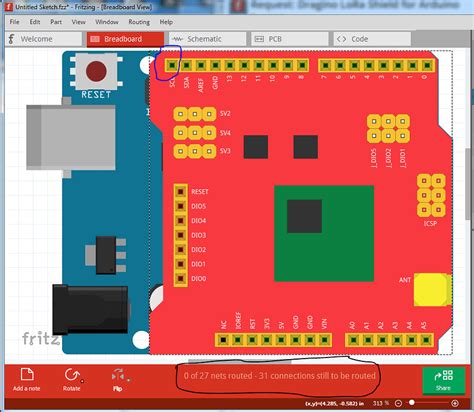 Request Dragino Lora Shield For Arduino Parts Help Fritzing Forum