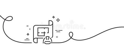 Technical Documentation Line Icon Instruction Sign Vector Stock