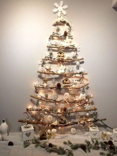 New Amazing Lit Twig Wall Christmas Tree Decoration New Year T