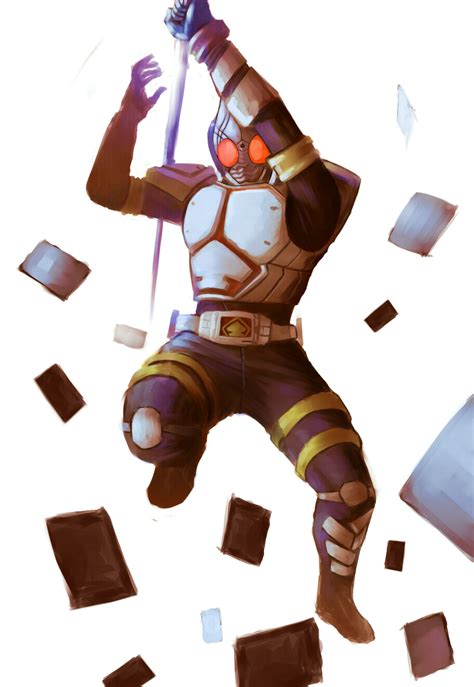 Kamen Rider Blade Kamen Rider And More Drawn By Lamchunhin Danbooru