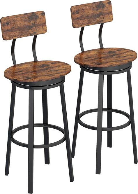 Ogaol 41 Inch Set Of 2 Vintage Industrial Bar Stool