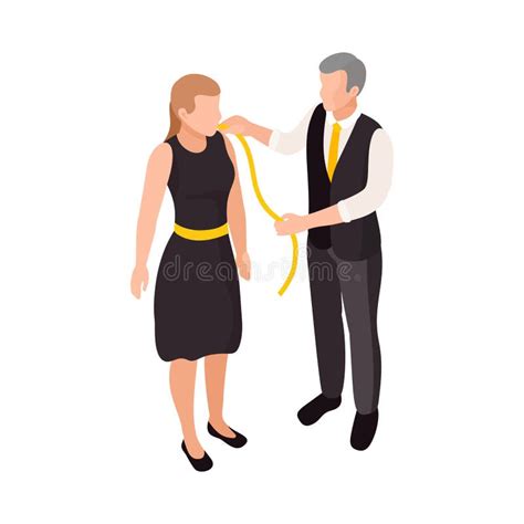 Measurement Tailor Taking Stock Illustrations 56 Measurement Tailor