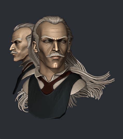 Revolver Ocelot Metal Gear Solid 1 Works In Progress Blender