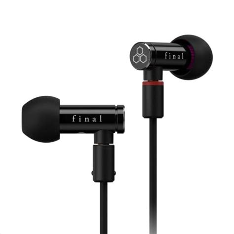 Final E4000 In Ear Isolating Earphones 64mm Dynamic Driver High