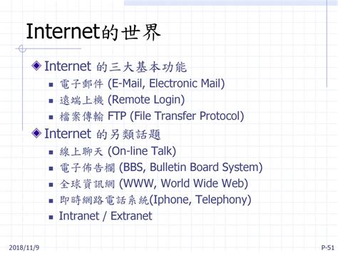 國立清華大學資訊基礎教育 教學改進計畫 認識網際網路 2018119 Ppt Download