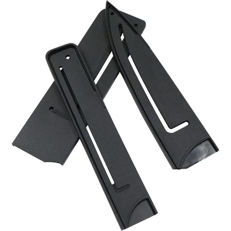 Set 6x Teaca Protectie Cutite Abs Diverse Marimi Negru Emagro