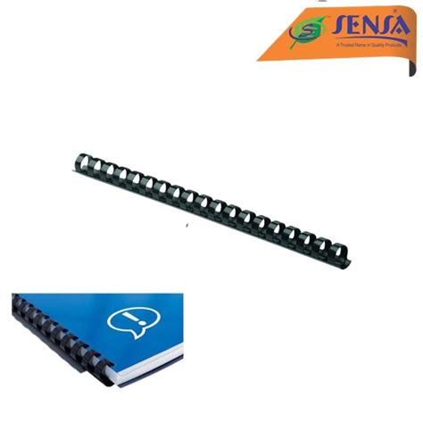 Plastic Binding Combs 12mm 1175 Inch Spiral Ring 25 Combs Darazpk