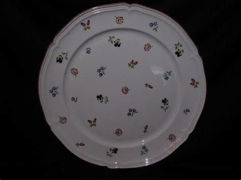 Villeroy Boch Petite Fleur Dinner Plate Missing Pieces Discontinued Tableware China